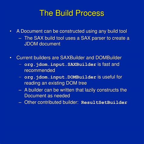 PPT JDOM How It Works And How It Opened The Java Process PowerPoint