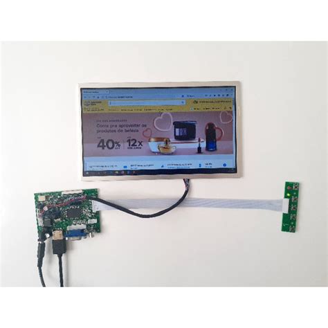 Tela Display 10 Polegadas Hdmi Raspberry Pi Res 1024x600 Shopee Brasil