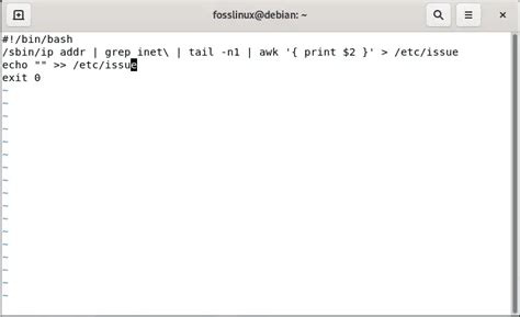 How To Run A Script On Boot Up In Debian 11 Foss Linux