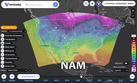 High Resolution Nam Model Now Available For More Detailed Weather