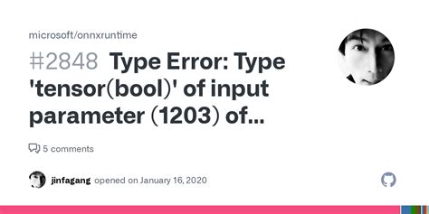 Type Error Type Tensorbool Of Input Parameter 1203 Of Operator Reducesum In Node Is