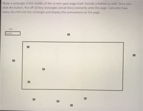 Solved HTML JavaScript Draw A Rectangle In The Chegg
