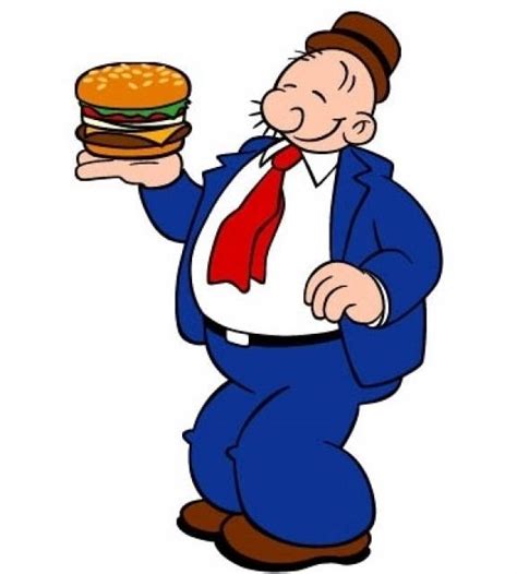 Popeye The Sailor Man Characters Wimpy