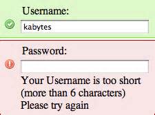 plugins útiles para validación de formularios con jQuery Kabytes