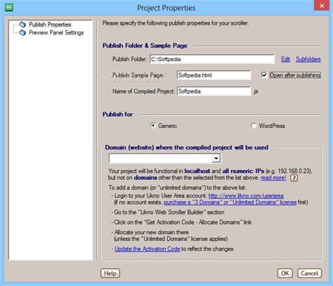 Likno Web Scroller Builder Download Softpedia