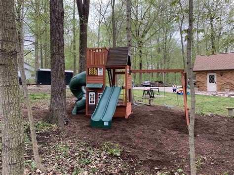 What Is Best To Put Under A Swingset The Swingset Guy