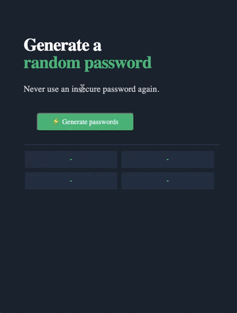 github prevetmelon passwordgenerator the app that generates random passwords