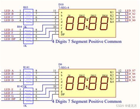 Dsp实验二：七段数码管设计建立8个7段数码管的xbyte函数 Csdn博客