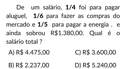 QuestÃo De MatemÁtica BÁsica ImperdÍvel Em Prova Consegue Interpretar