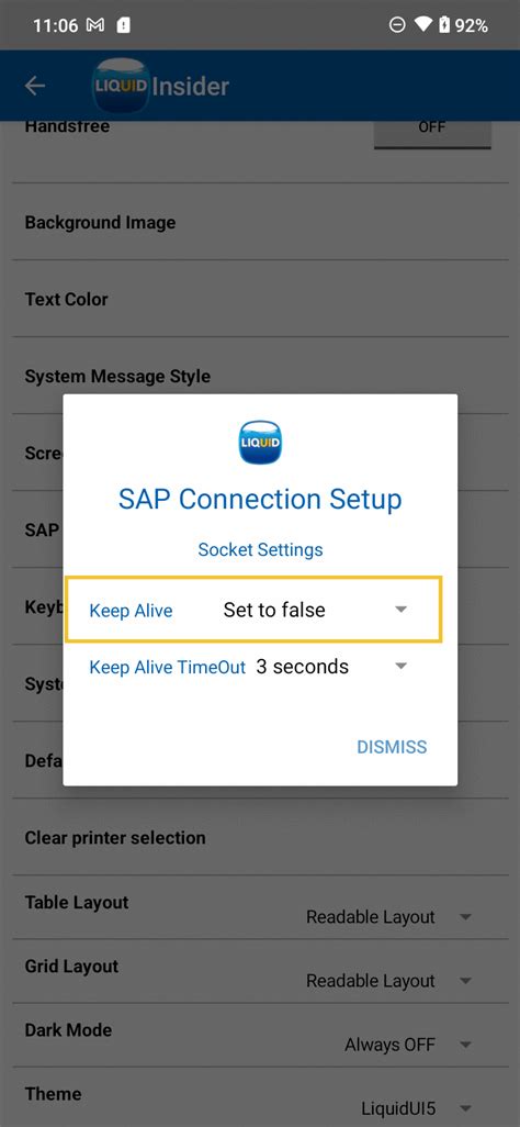 Set To True The Best Option For Keeping The Connection Alive If You Leave The App Running In