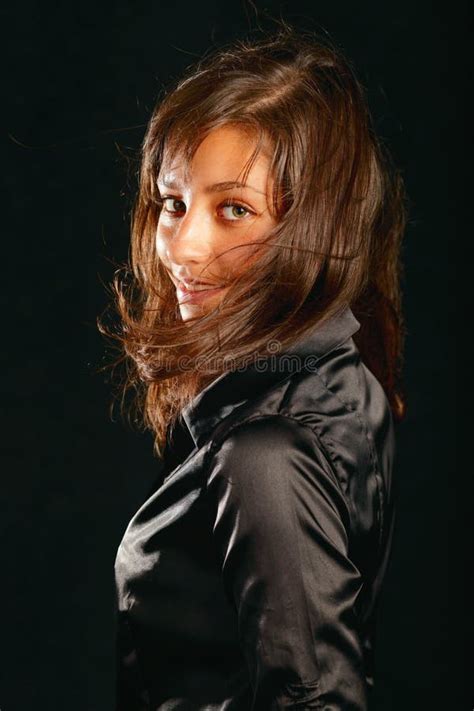 черная девушка стоковое фото изображение насчитывающей бобра 11661340