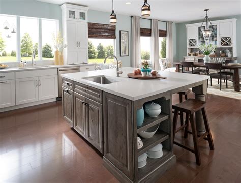 Open Shelves At End Of Kitchen Island At Marcus Glennie Blog