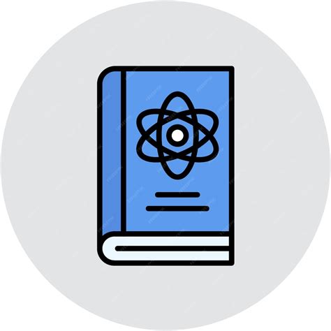 Premium Vector Physics Book Vector Illustration Style