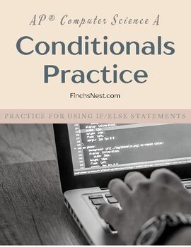 Conditionals If Else Practice AP Computer Science A Java TpT