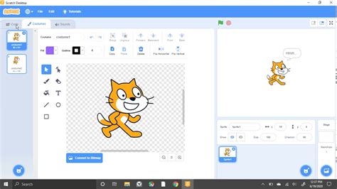 Looks Blocks In Scratch Youtube
