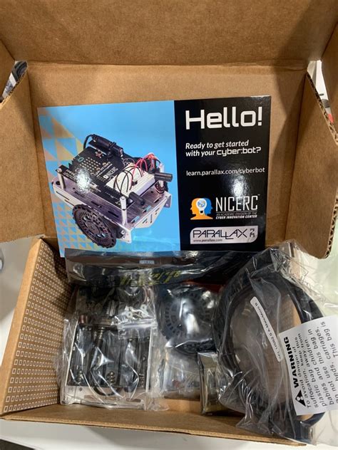 parallax cyber bot robot kit nice ebay