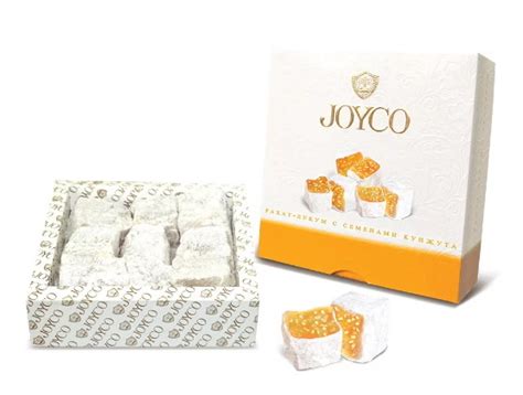 Рахат-Лукум "JOYCO" с семенами кунжута 250г. Грант Кенди - купить с ...