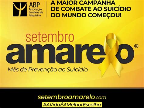 Campanha Setembro Amarelo Alerta Para Prevenção Ao Suicídio