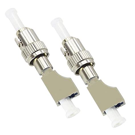 Yumyotor 2pcs Lc To St Adapter Multimode Om3 50 125um Lc Upc Female To