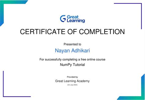 Nayan Adhikari On Linkedin Connections Greatlearningacademy Greatlearning Glacertificate
