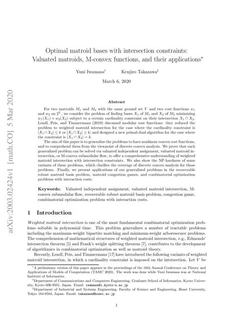 Optimal Matroid Bases With Intersection Constraints Valuated Matroids