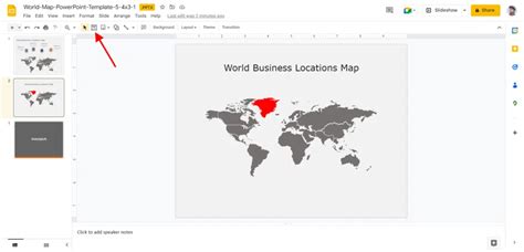 How To Add And Edit Maps In Google Slides Google Slides Tutorial