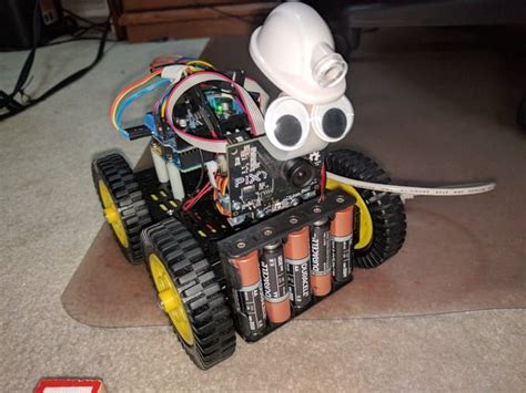 Using Pixycam And Intel Arduino 101 To Drive This Rover Easy Robotic