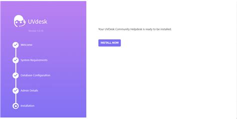 Open Source Helpdesk Installation On CentOS UVdesk