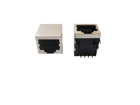 Rj45 Female 8p8c Connector Pcb Mounting Socket For Cat5 Cat5e Cat6 Ethernet Cable Computers