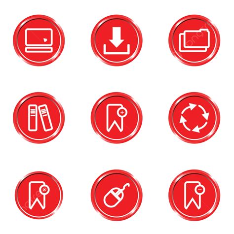 Glossy Icons Set Navigation Vector Arrow Photo Navigation Vector Arrow Png And Vector With