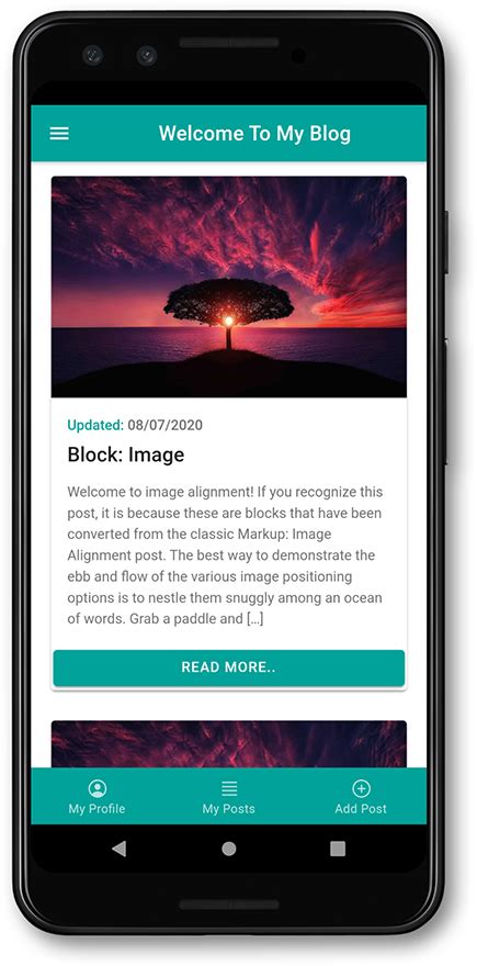 Complete Wordpress Blogging Android Ios Apps Using Ionic 5 Angular By Hasanonline