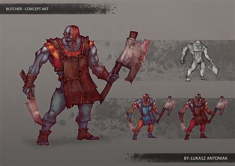 Artstation Butcher Concept Art