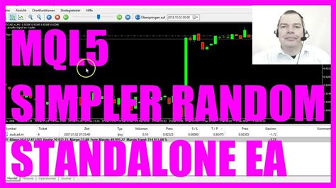 Mql5 Tutorial Deutsch Simpler Random Standalone Expert Advisor Youtube
