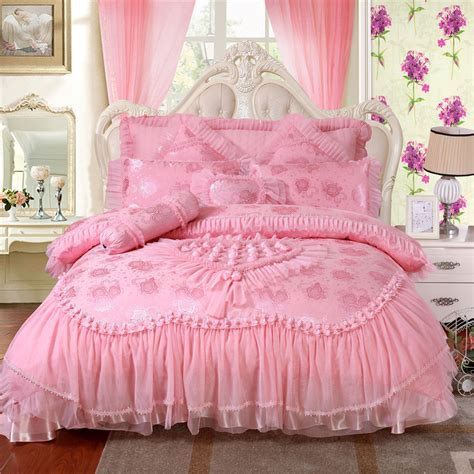 100 Satin Jacquard Bedding Sets Rose Silk Embroidery Wedding Bedding