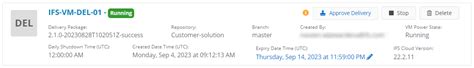 After The Delivery Is Created Ale Documentation For Ifs Cloud