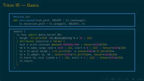 Inside The Triton Compiler Peter Bell May 2023 Pdf