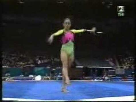 Joana Juarez 1996 Olympics Team Optionals Floor Exercise Youtube