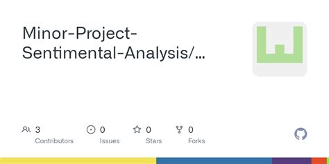 Github Minor Project Sentimental Analysistwitter Sentimental Analysis