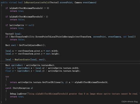 Ugui源码解析——imageunity Ugui Image源码解读 Csdn博客