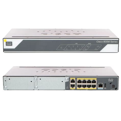 Cisco 800m Series 8 Ports Router C841m 8x K9 Refurbished