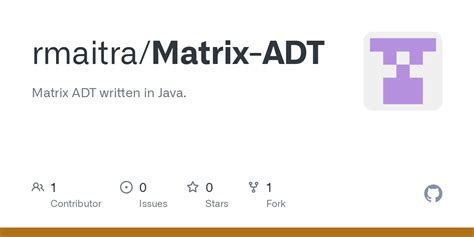 matrix adt matrix java at master · rmaitra matrix adt · github