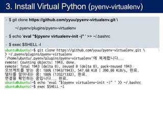Python Pyenv Virtualenv Ppt