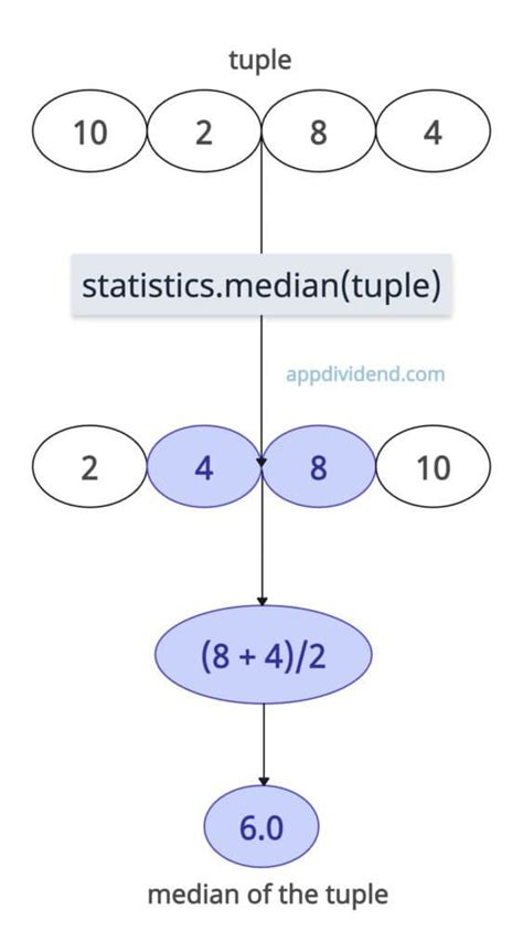 Python Statistics Median Calculating Middle Value