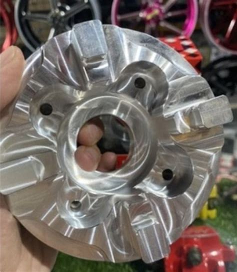 [ Y15 Y16 Lc135 5s ] Bm Power Cnc Alloy Hub Sprocket Fg2 4 Hole Sniper150 Mx King Sniper155