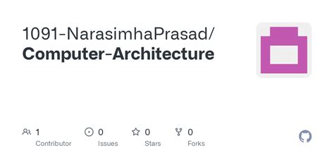 Github Narasimhaprasad Computer Architecture