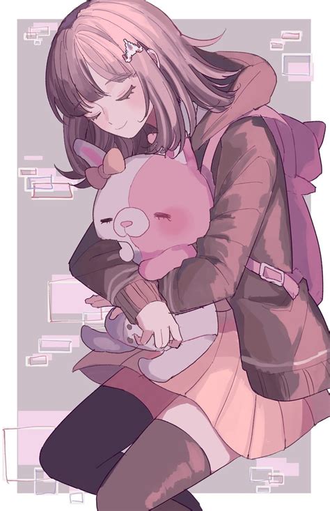Nanami Chiaki And Monomi Danganronpa And More Drawn By Ibushi Kuyuru Danbooru