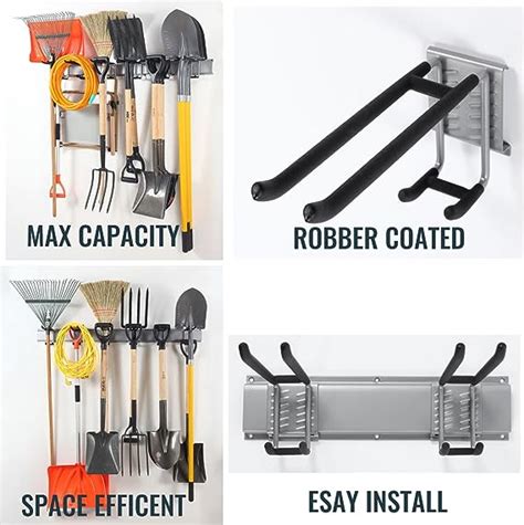 Aking Ace Wall Mount Tool Storage Rack Heavy Duty Garage Storage Tool Organizer Edshop
