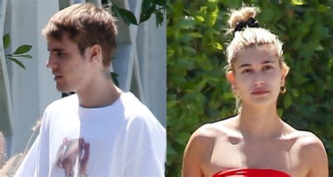 Justin And Hailey Bieber Spend The Day Together In Beverly Hills Hailey
