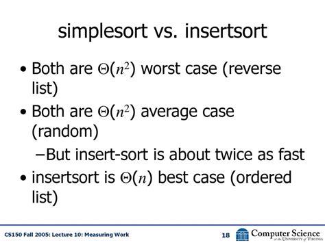 Lecture 10 Quicker Sorting Cs150 Computer Science Ppt Download