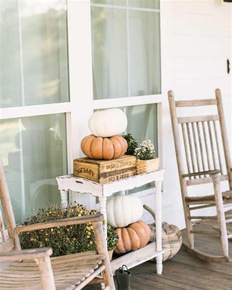 Front Porch With Pumpkin Patch Décor Soul And Lane